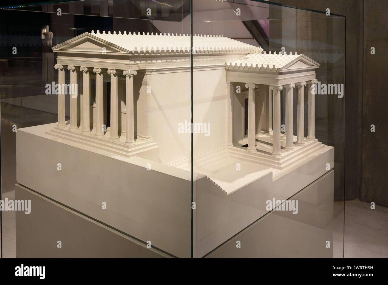 Model of the acropolis in athens hi-res stock photography and images ...