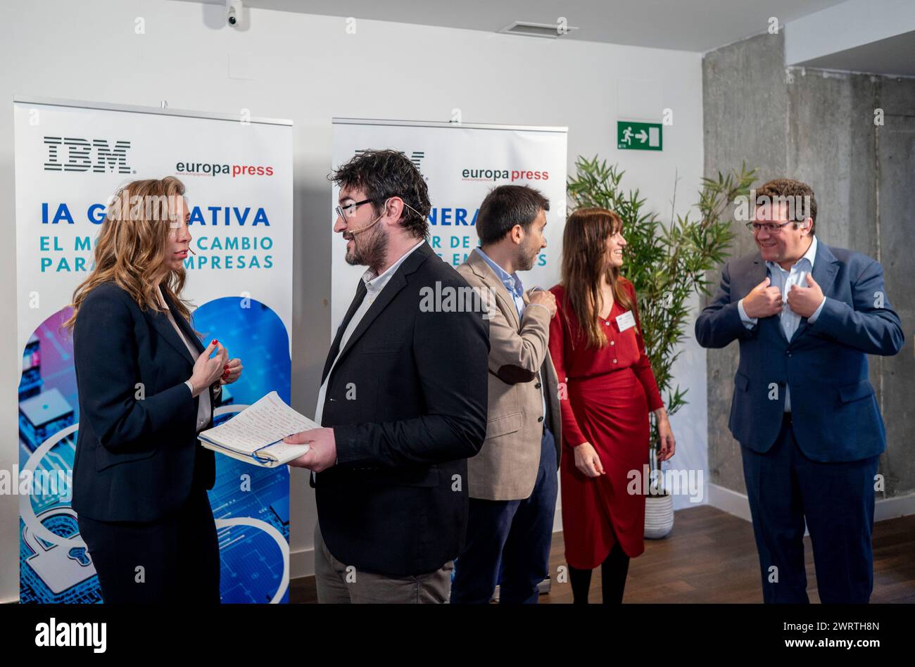 IBM AI Leader, Victoria Gomez 14 MARCH 2024 Alberto Ortega / Europa ...