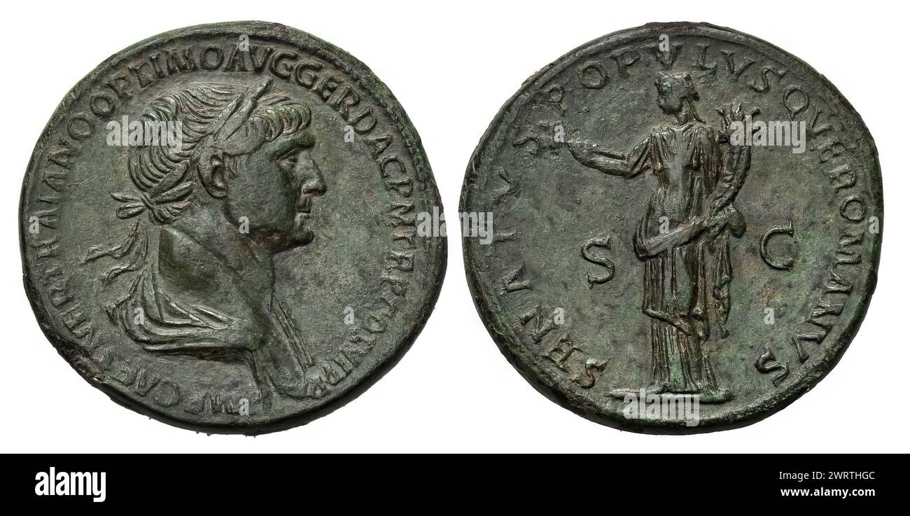 Photo roman coins hi-res stock photography and images - Alamy