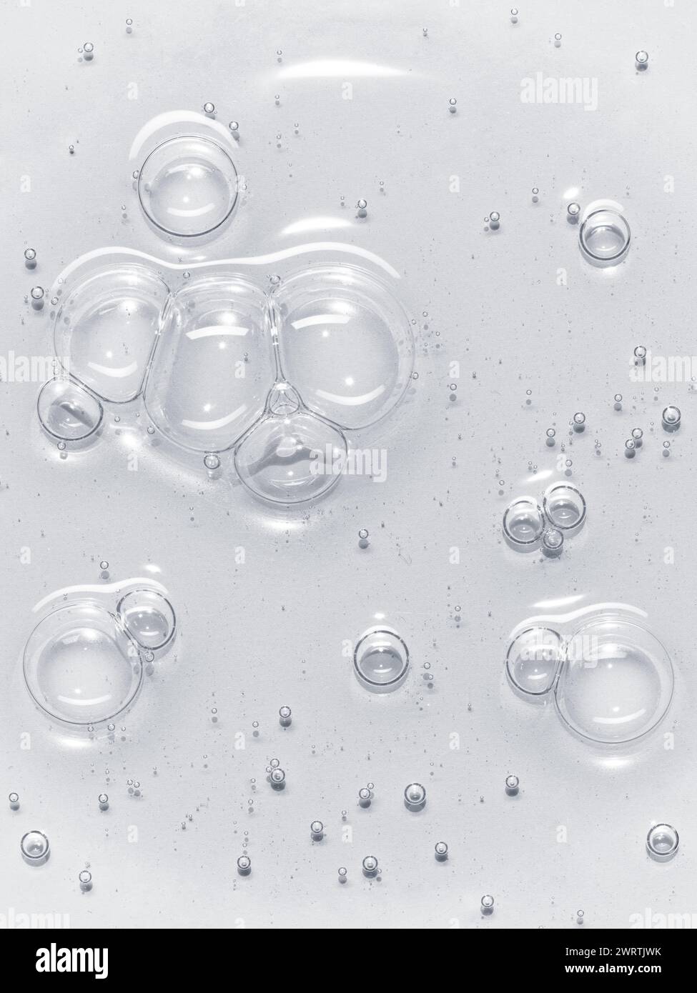 Serum oil sample swatch texture background. Cosmetic Hyaluronic acid ...