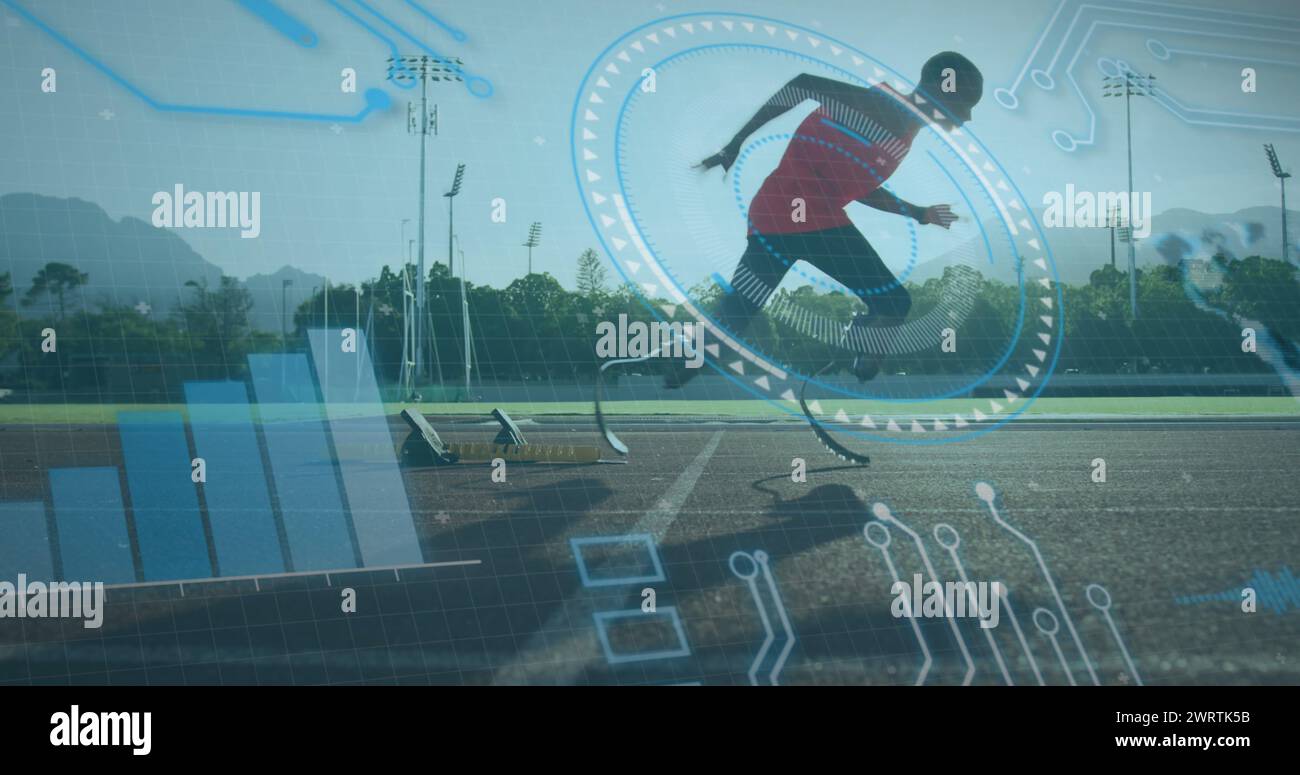Disabled sports technology concept hi-res stock photography and images ...