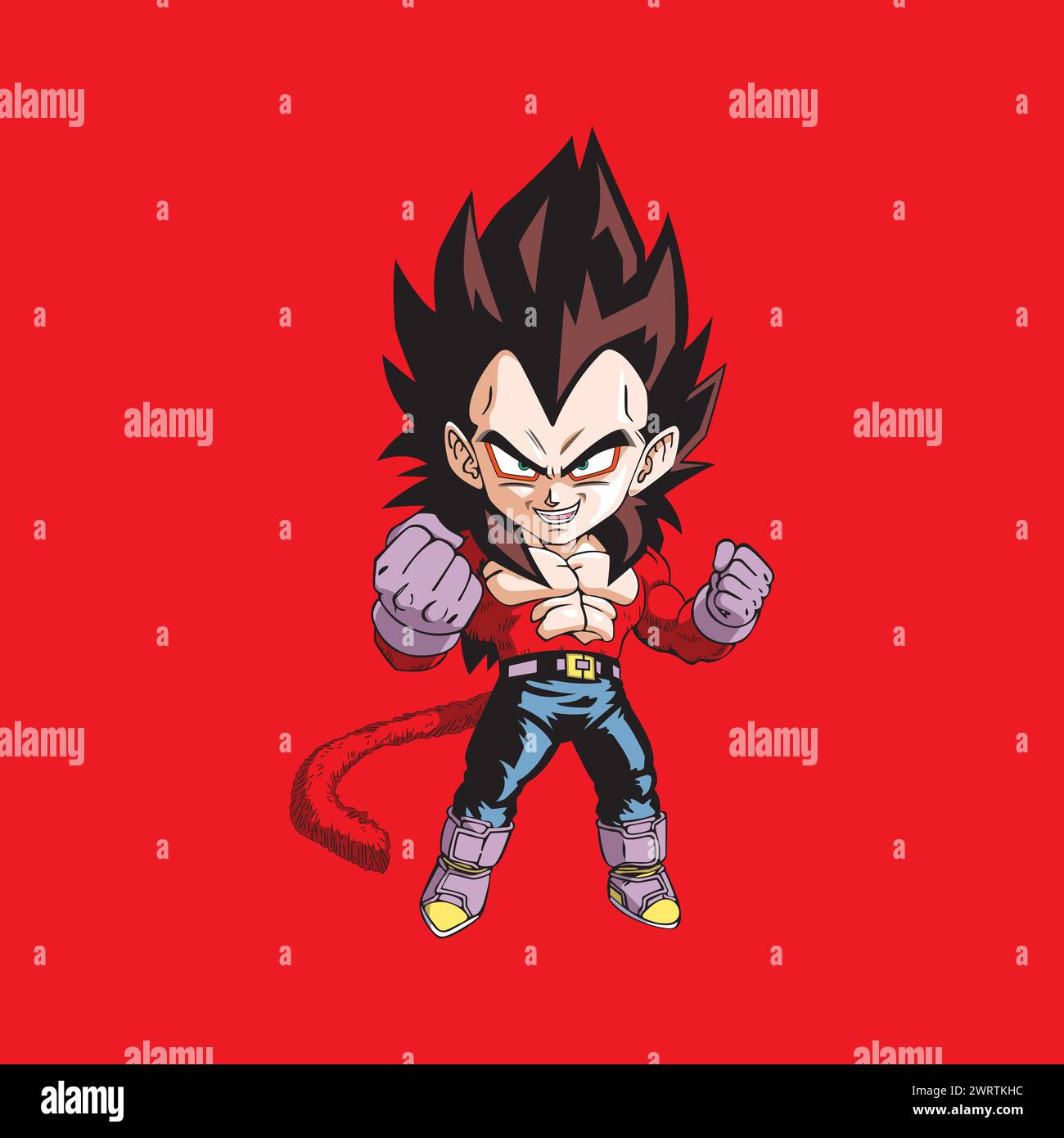 Dragon ball z vegeta hi-res stock photography and images - Alamy