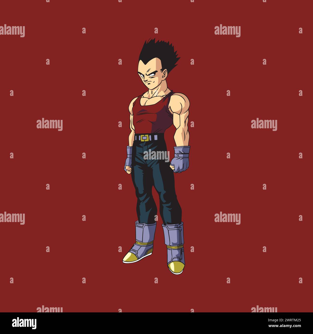 Dragon ball z vegeta hi-res stock photography and images - Alamy
