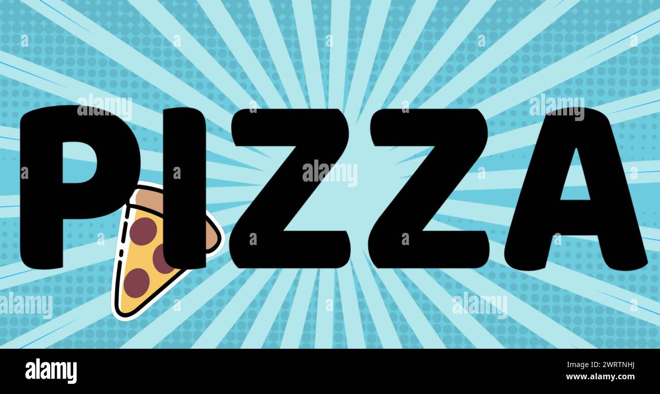 Pizza icons pizzeria menu hi-res stock photography and images - Alamy
