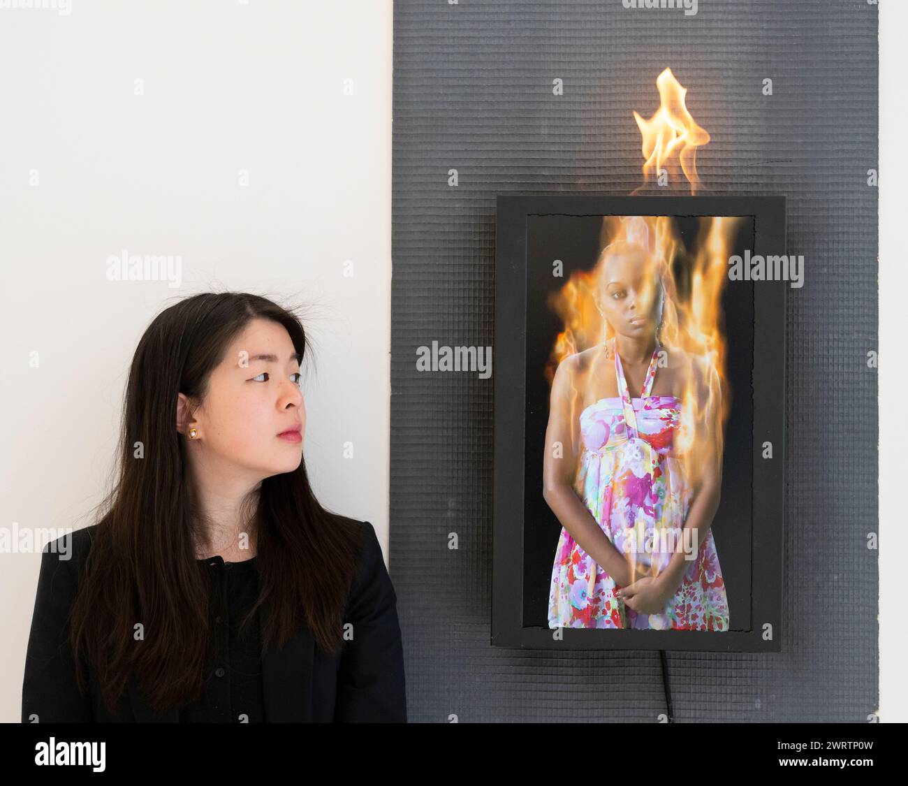 Bluerider Art, London, UK. 14th Mar, 2024. A solo exhibition by ...