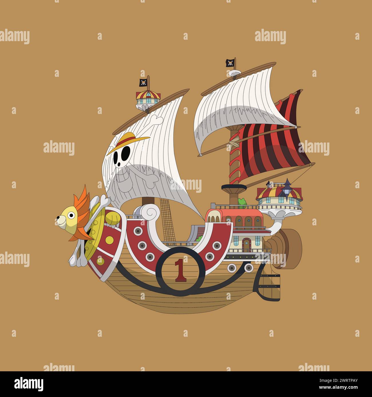 Pirate monkey Stock Vector Images - Alamy