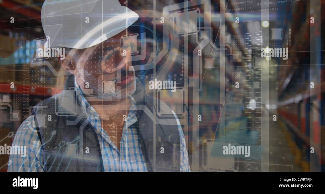 Data driven logistics hi-res stock photography and images - Alamy