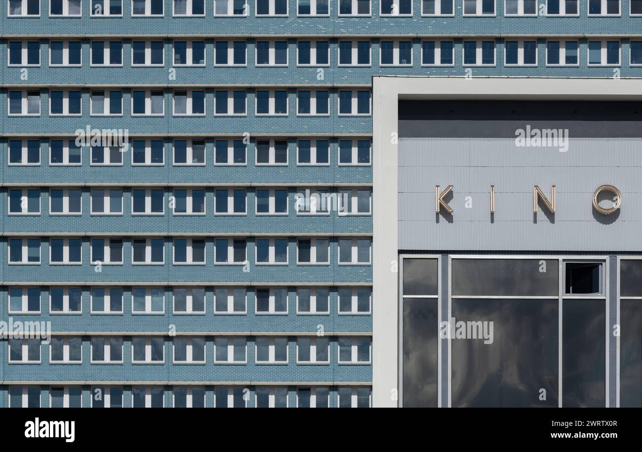 Rathaus Mitte, Hotel Berolina, Karl-Marx-Allee, East Berlin, Germany ...