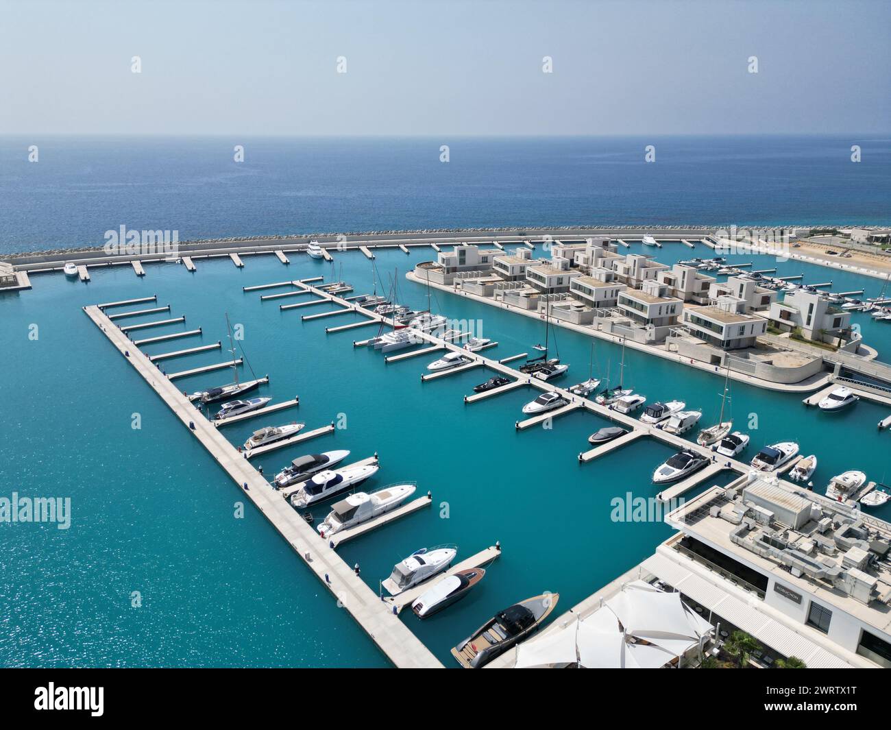 Drone ayia napa marina hi-res stock photography and images - Alamy