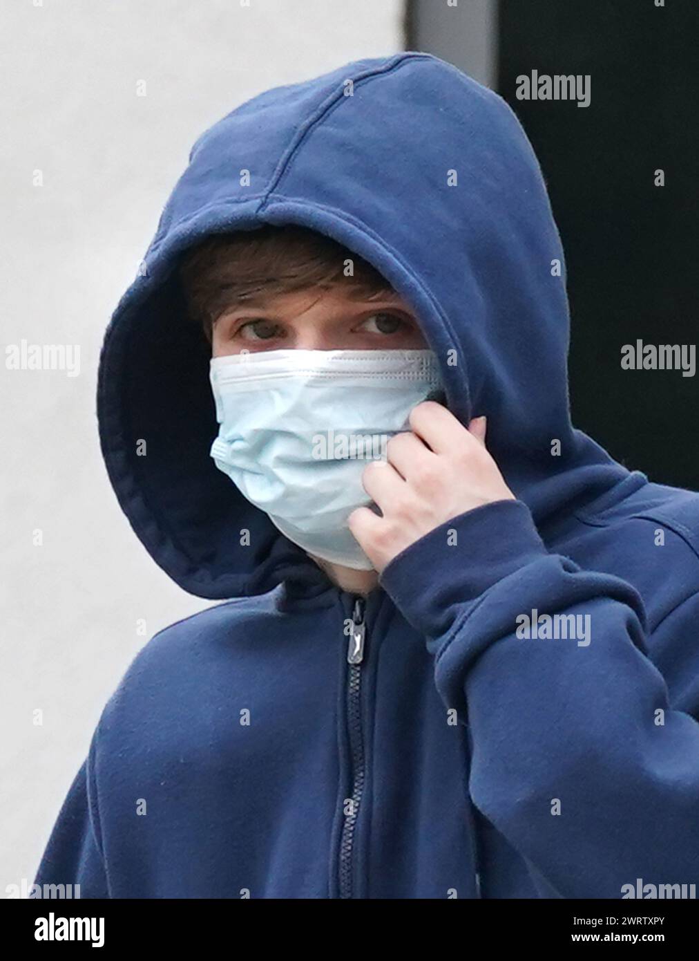 Suspended Warwickshire police officer PC Daniel Gentles, leaves Warwick ...