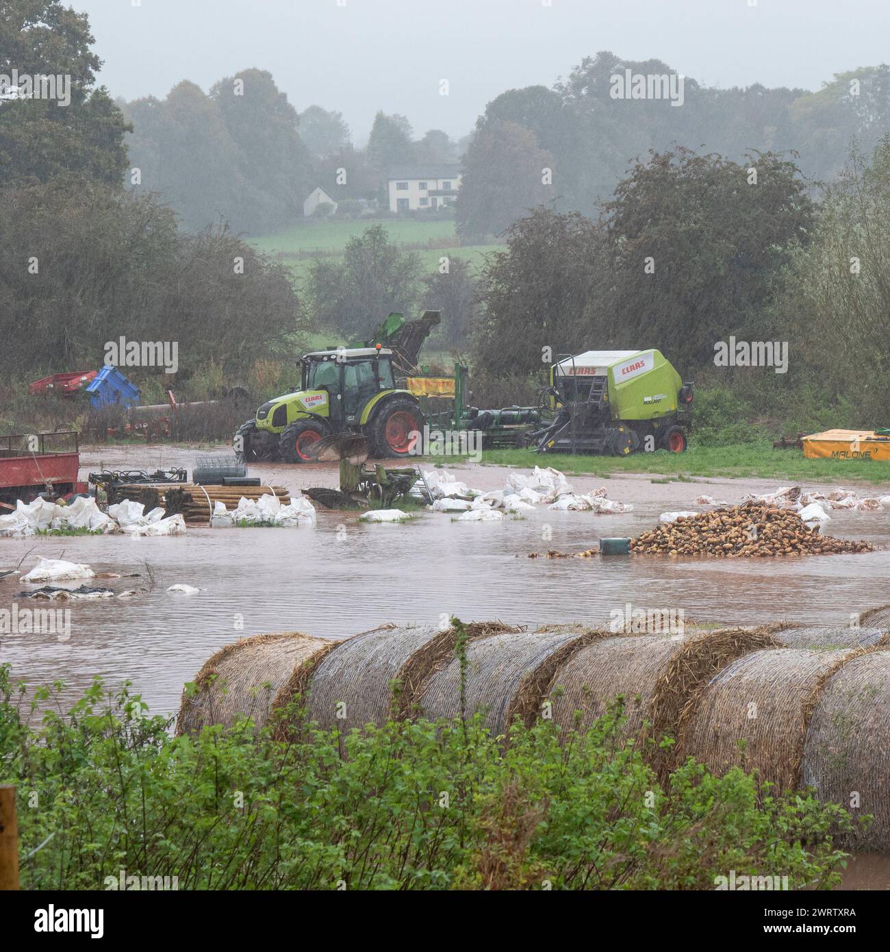Flooding farm uk 2023 hi-res stock photography and images - Alamy