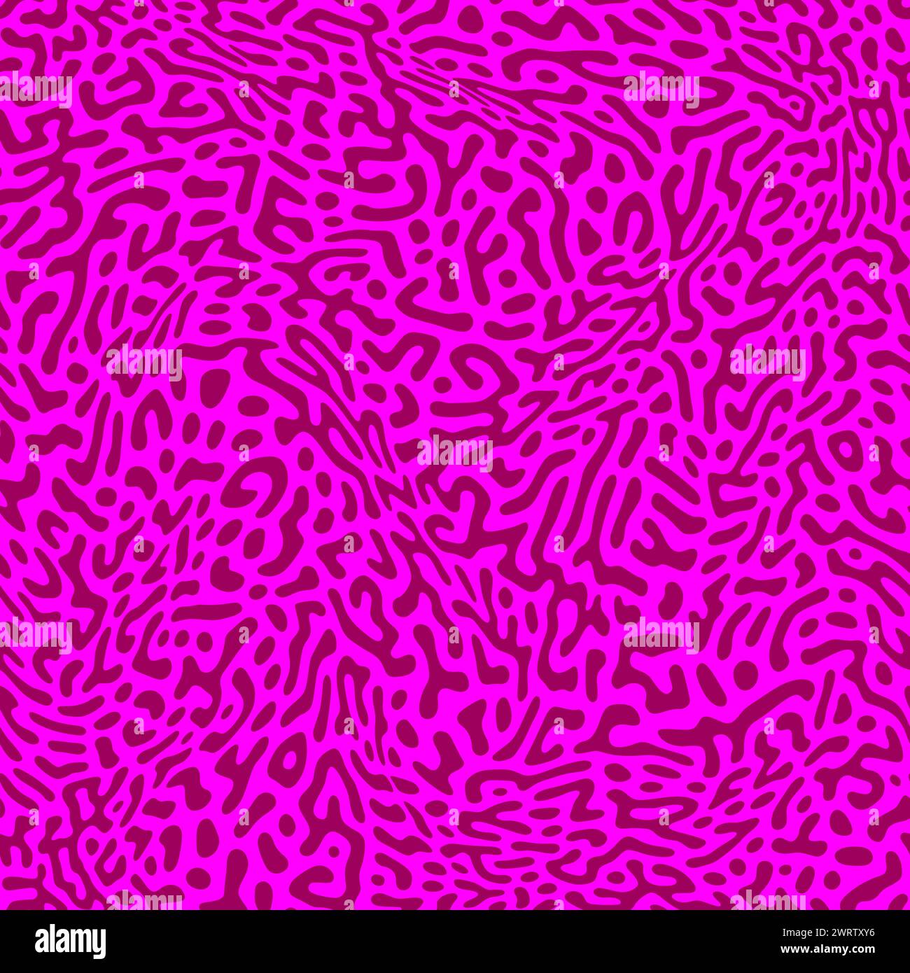 Line Seamless Pattern Repeating Brain Pattern Turing Shape Background 6929