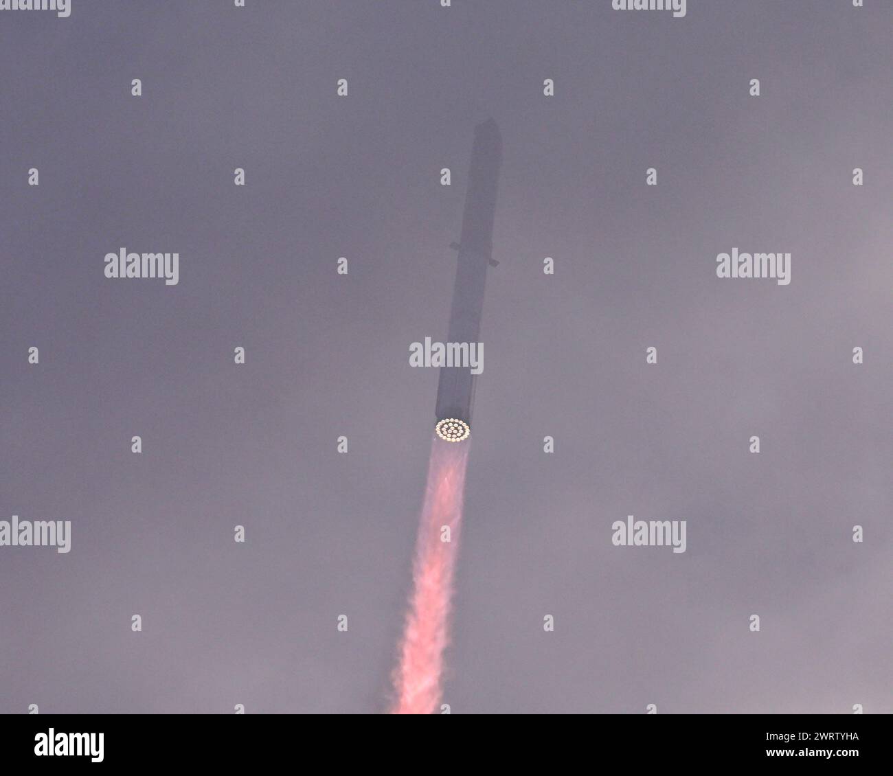 Boca Chica, United States. 14th Mar, 2024. SpaceX launches its third ...