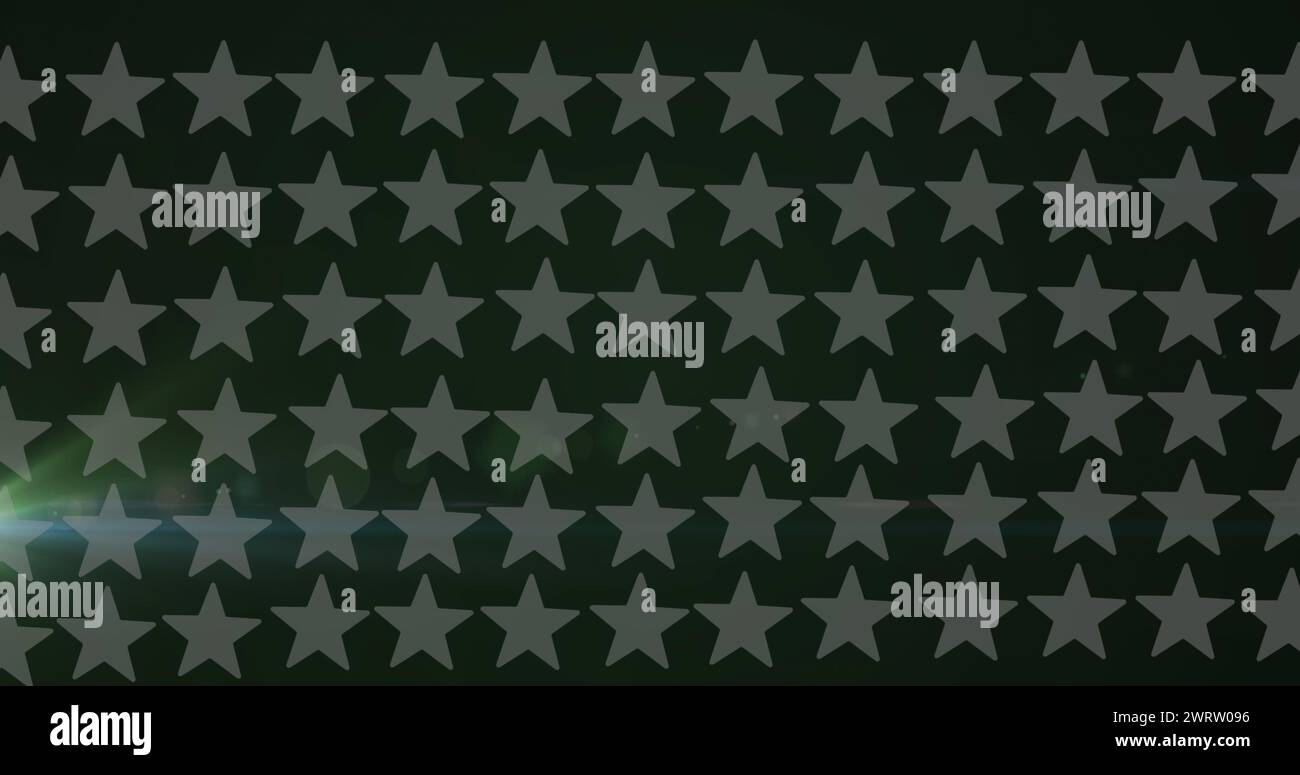 Image of grey stars over black background with light Stock Photo - Alamy
