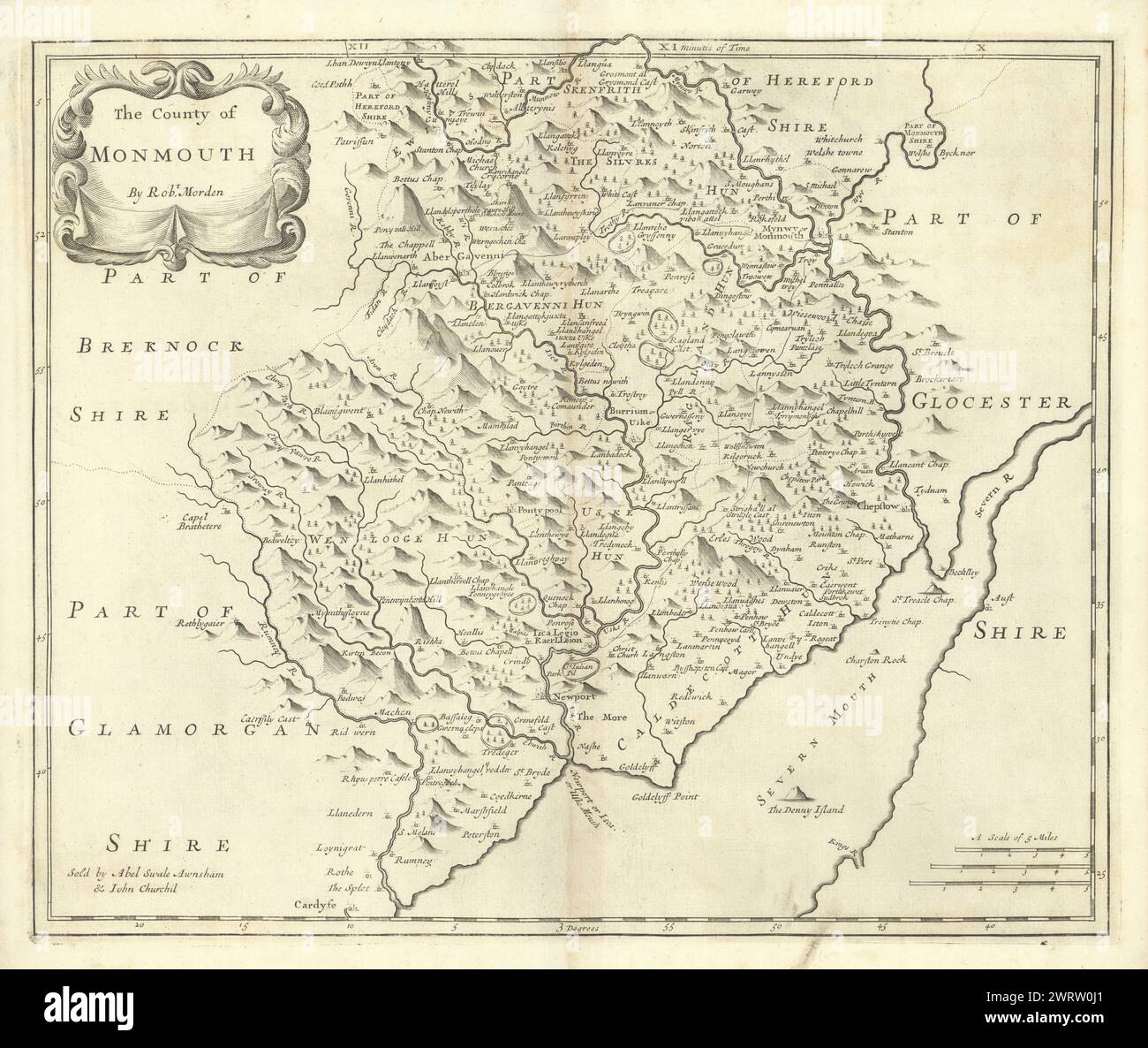 Monmouth county map hi-res stock photography and images - Alamy