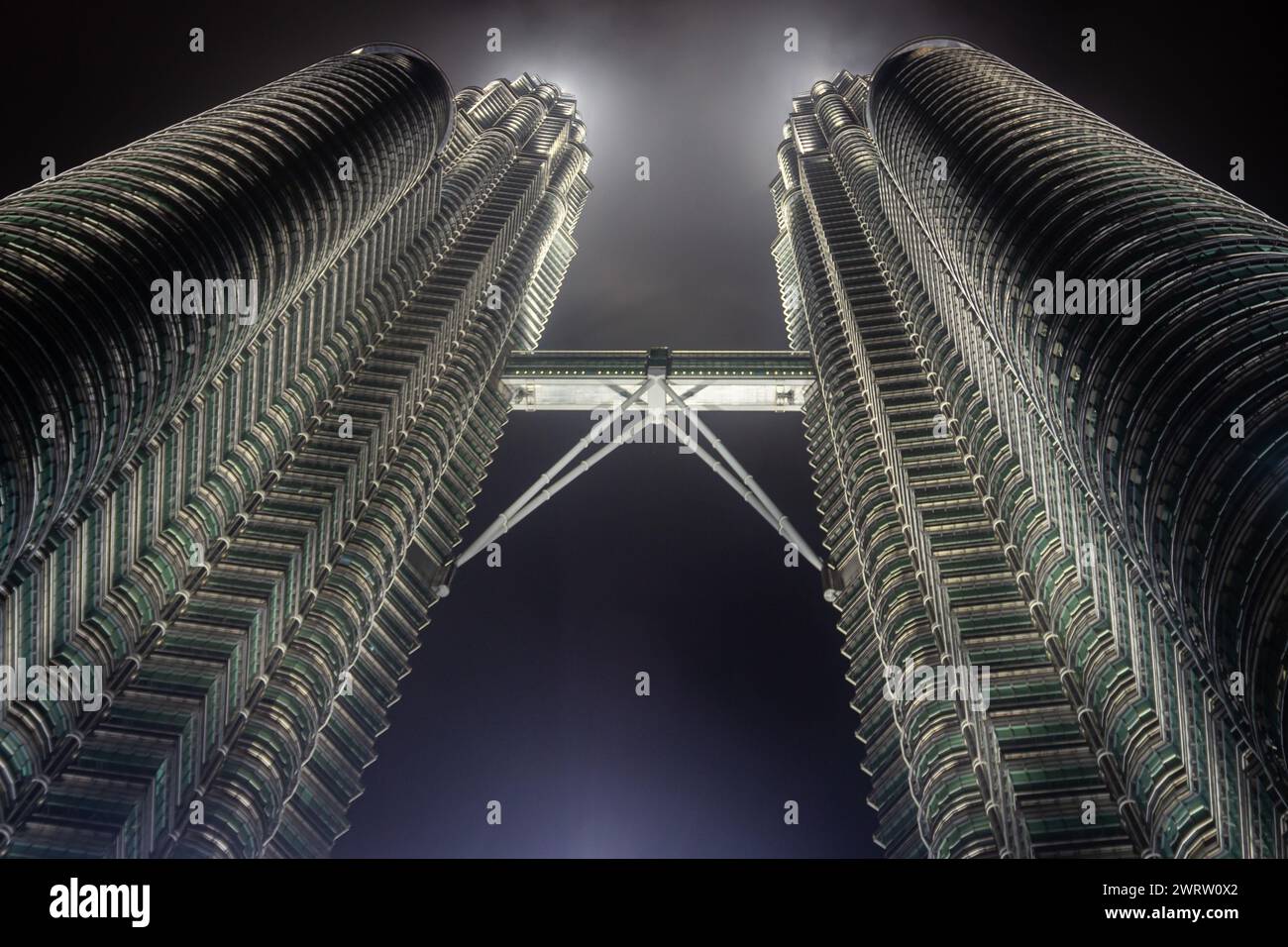 Kuala Lumpur , Malaysia - January 22, 2023: View of the Petronas Twin ...