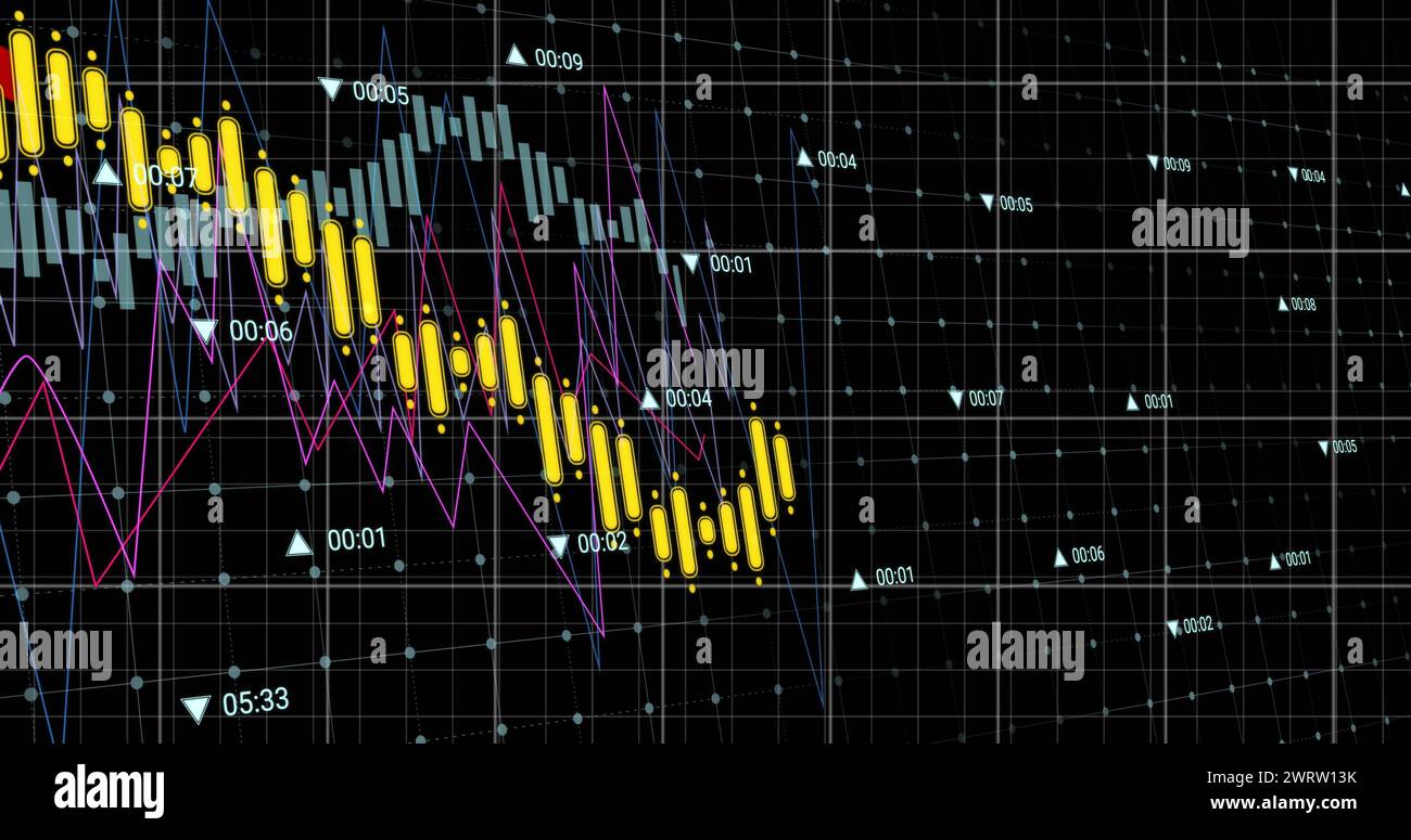 The given image is a digitally generated image of floating diagrams on ...