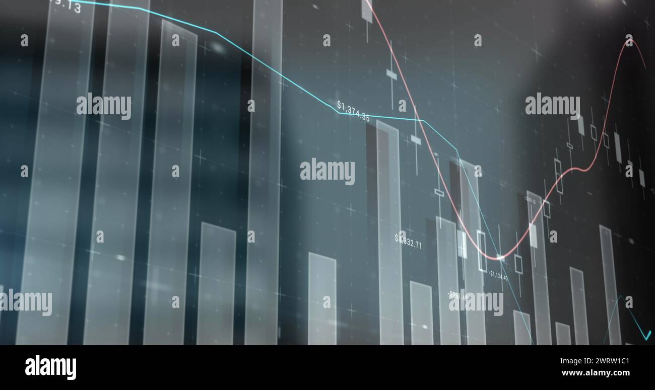 Graphs overlay hi-res stock photography and images - Alamy