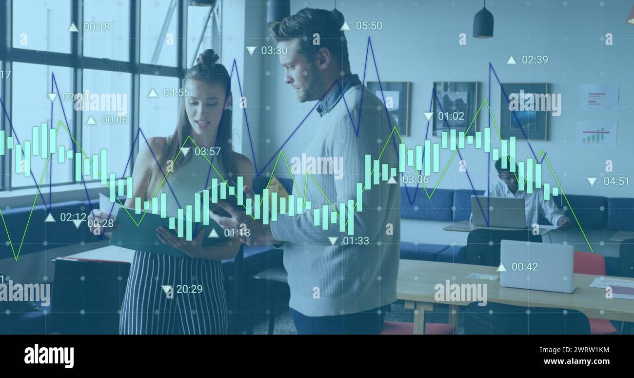 Dynamic graphs hi-res stock photography and images - Alamy