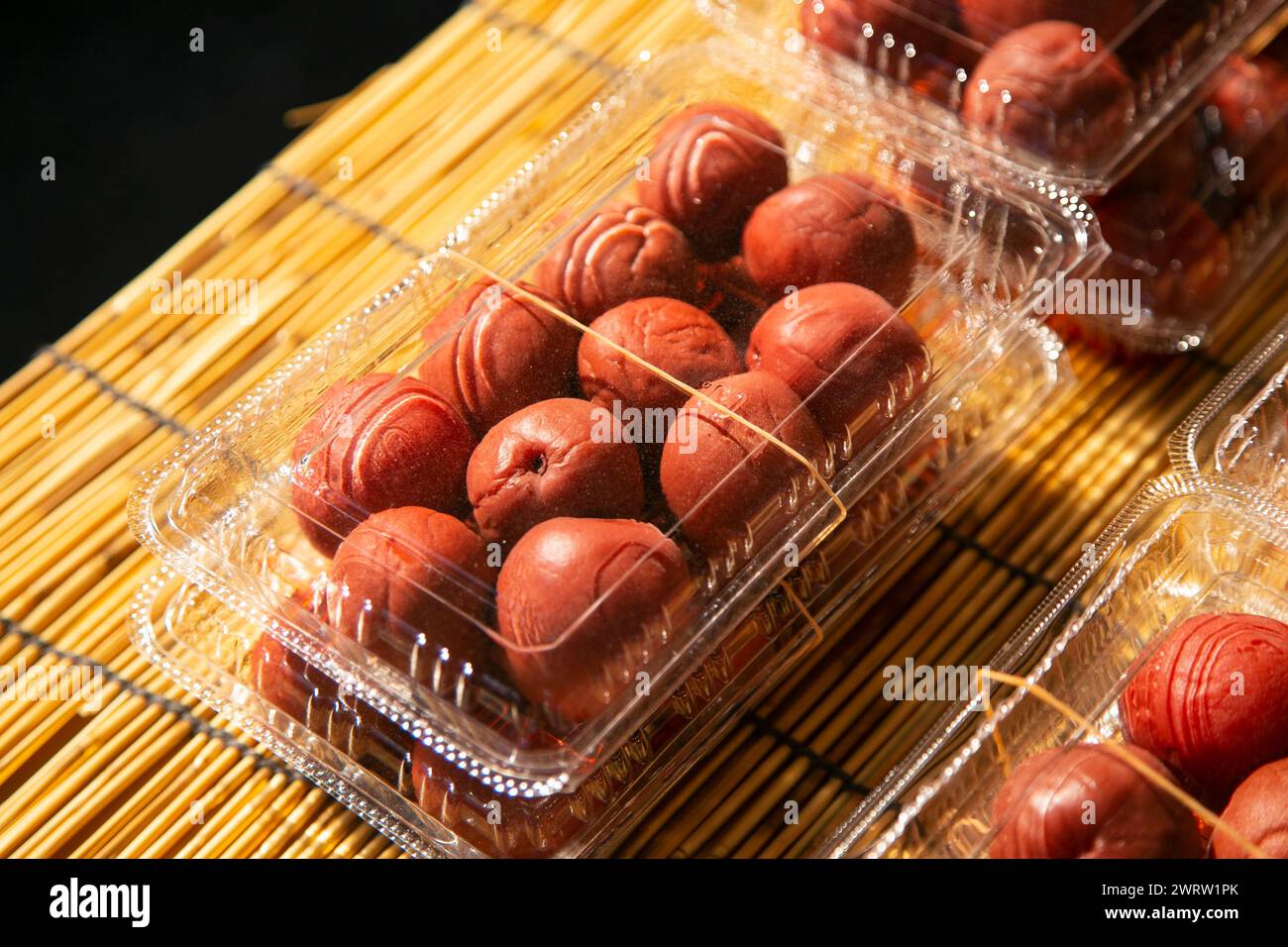 Umeboshi is a traditional Japanese dish, an ume pickle that is dried ...
