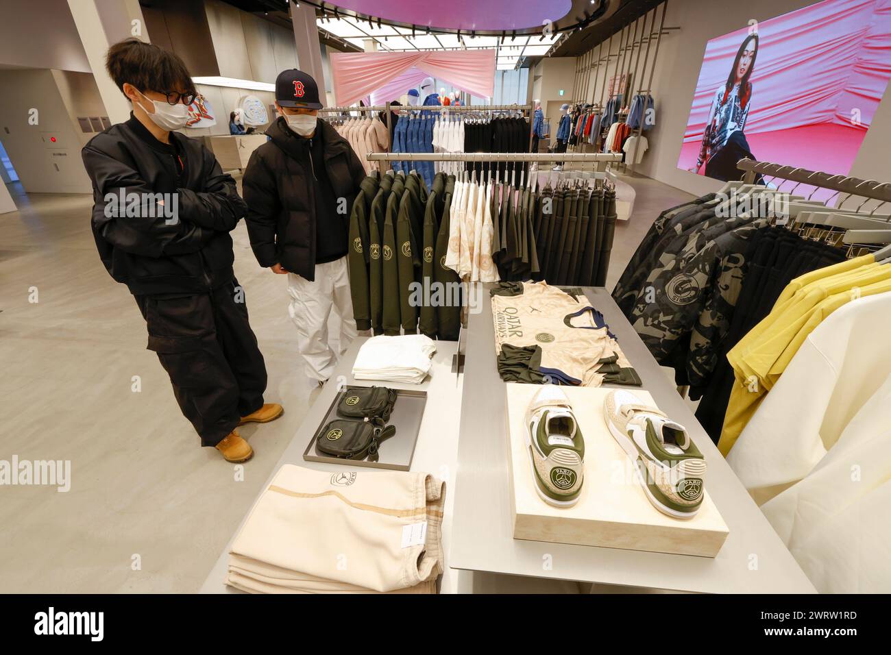 JORDAN WORLD OF FLIGHT SHIBUYA STORE TOKYO Stock Photo - Alamy