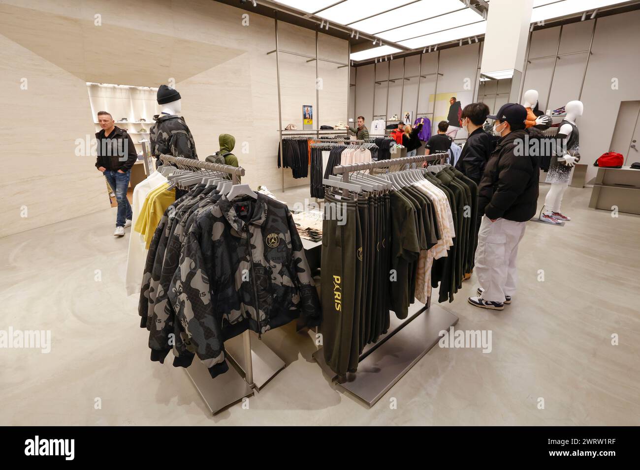 JORDAN WORLD OF FLIGHT SHIBUYA STORE TOKYO Stock Photo - Alamy