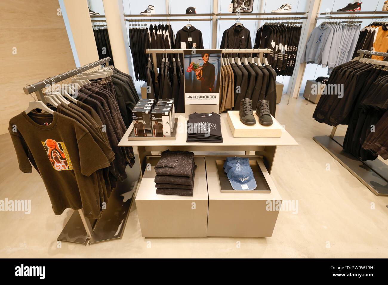 JORDAN WORLD OF FLIGHT SHIBUYA STORE TOKYO Stock Photo - Alamy