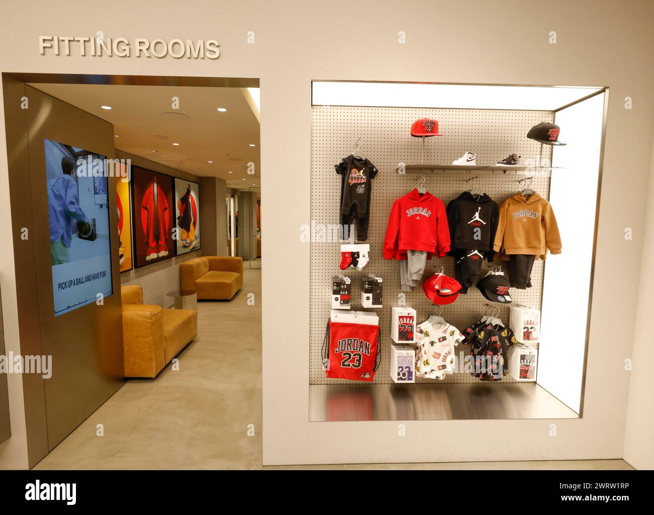 JORDAN WORLD OF FLIGHT SHIBUYA STORE TOKYO Stock Photo - Alamy