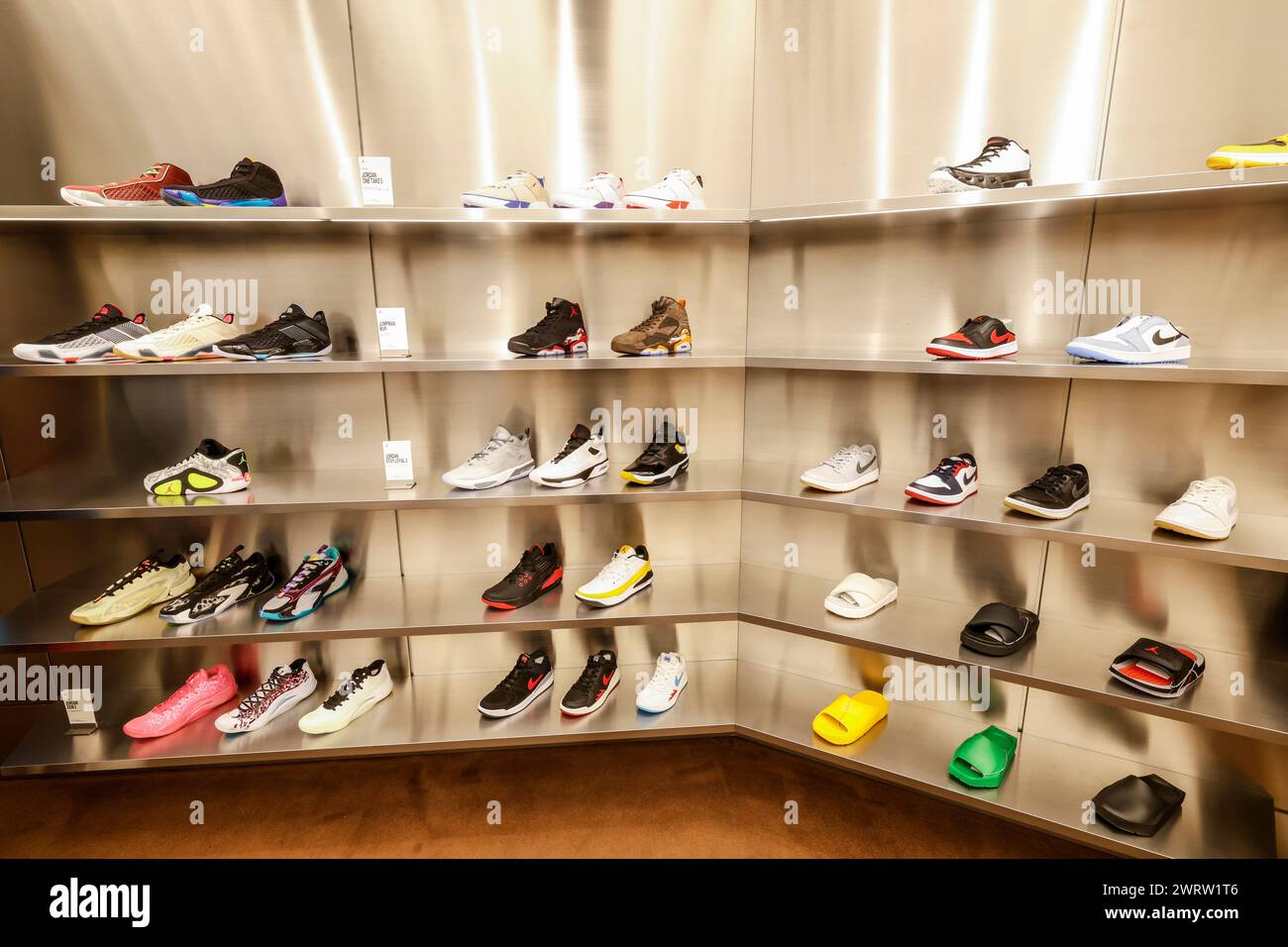 JORDAN WORLD OF FLIGHT SHIBUYA STORE TOKYO Stock Photo - Alamy