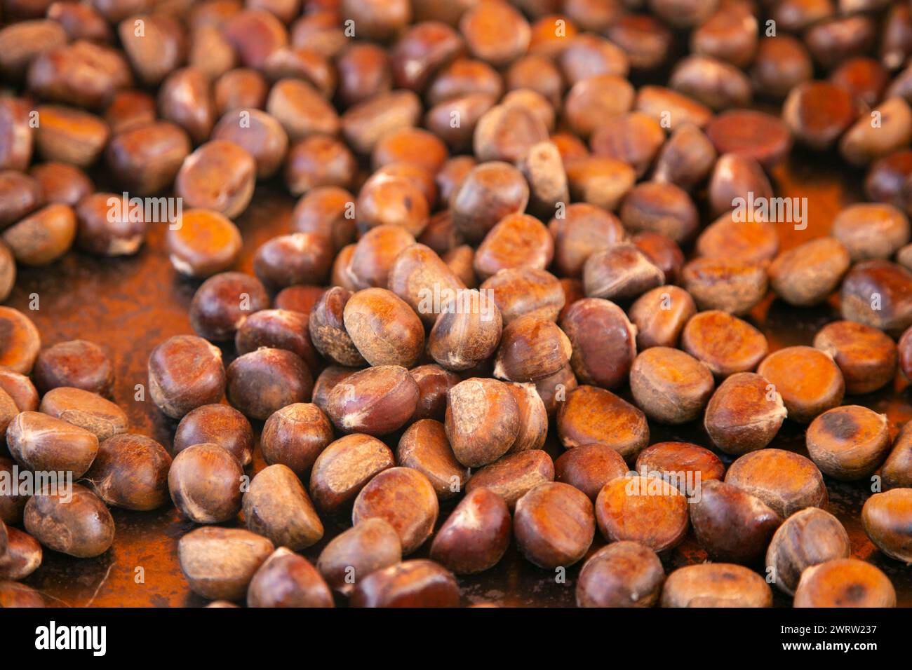 Chestnuts on a market stall in Kyoto, Japan Stock Photo - Alamy