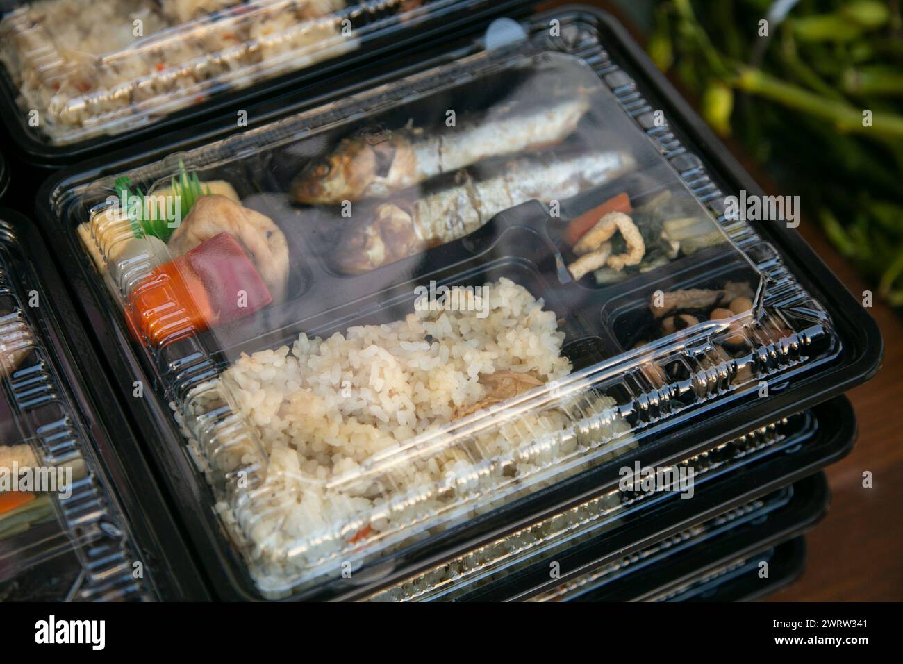 Bento is a ready-to-go portion of food, quite common in Japanese ...