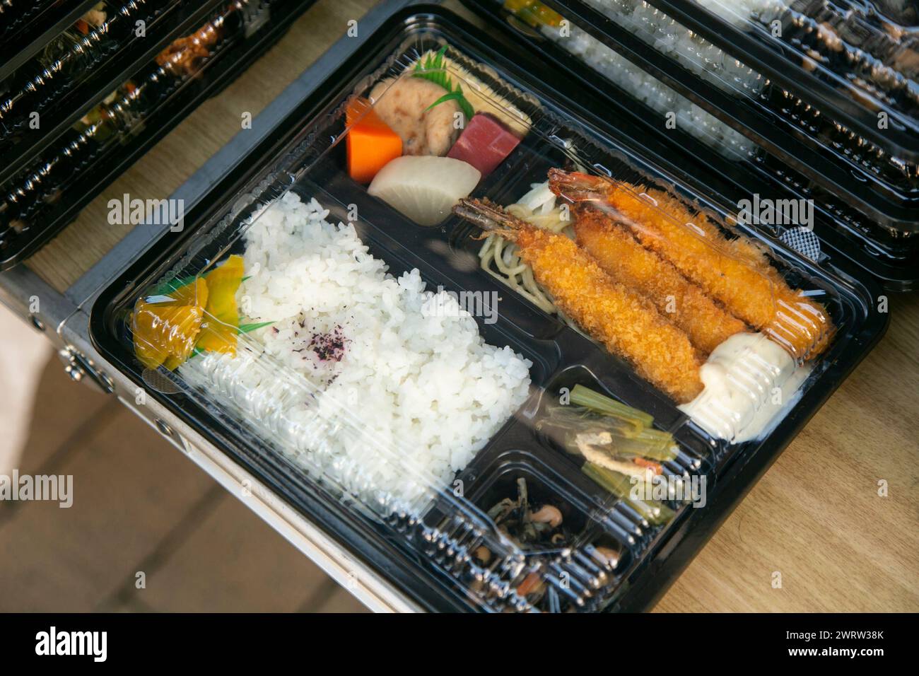 Bento is a ready-to-go portion of food, quite common in Japanese ...