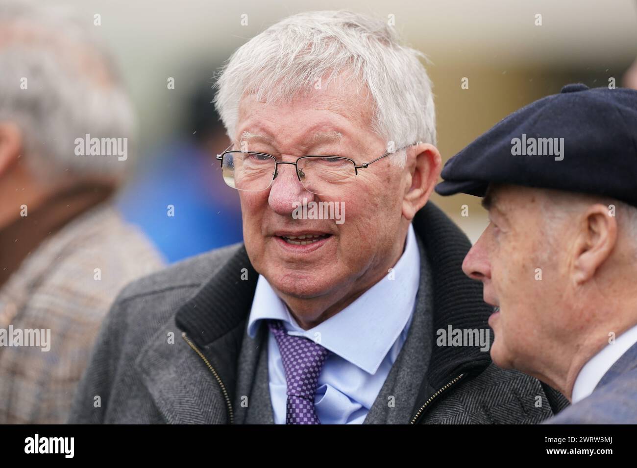Sir Alex Ferguson, owner of Monmiral, on day three of the 2024 ...