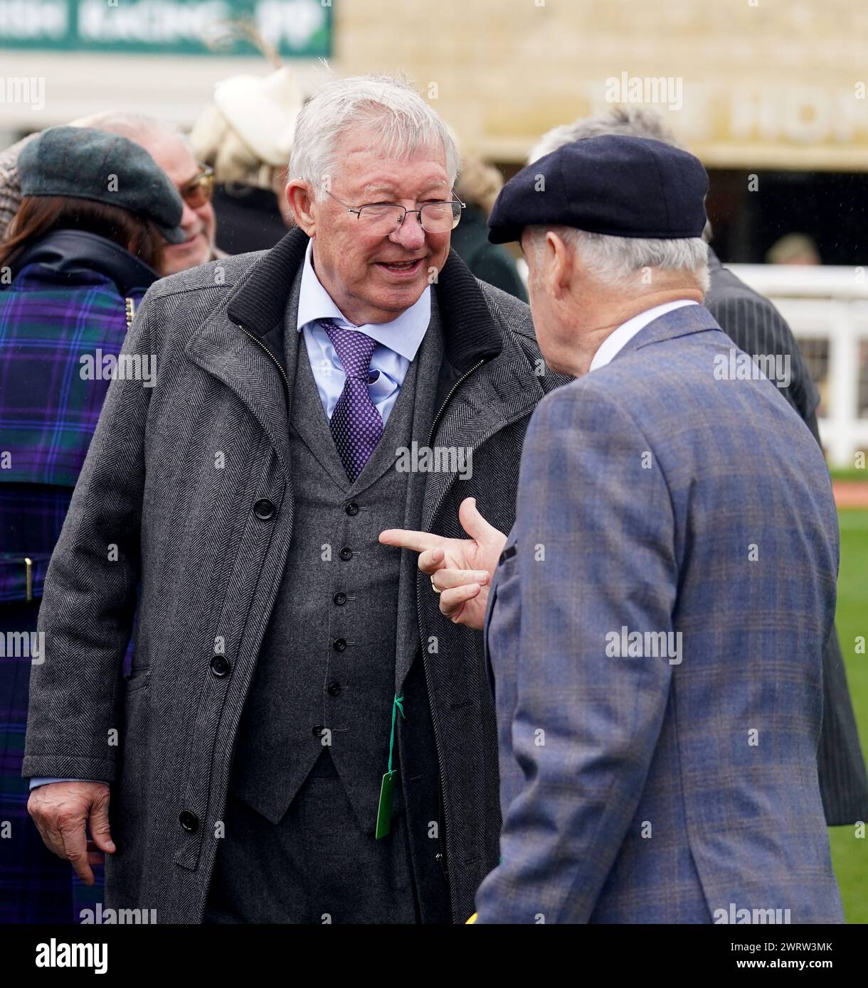 Sir Alex Ferguson, owner of Monmiral, on day three of the 2024 ...