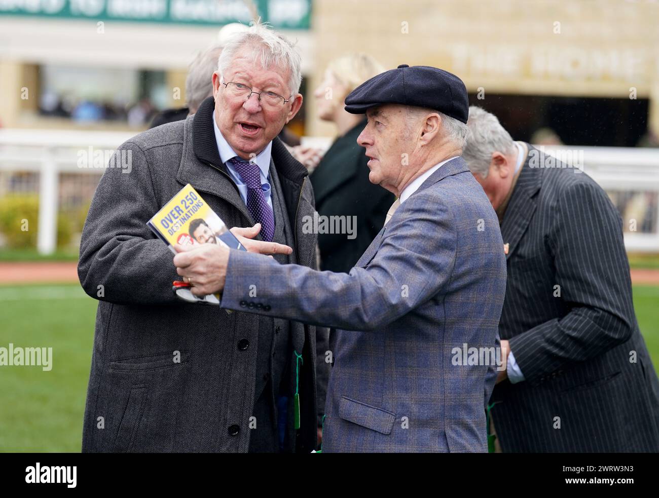 Sir Alex Ferguson, owner of Monmiral, on day three of the 2024 ...