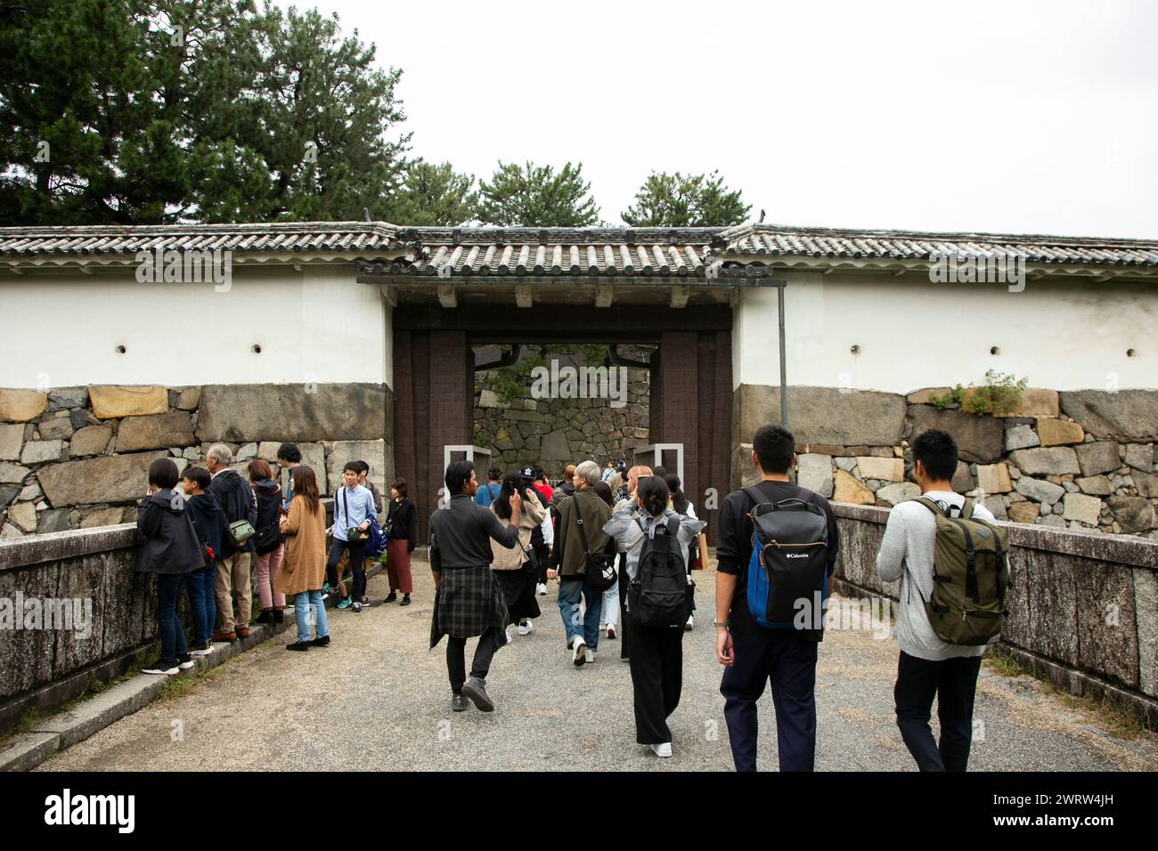 Nagoya, Japan; 10th October 2023: Japanese Castle in the city of Nagoya ...