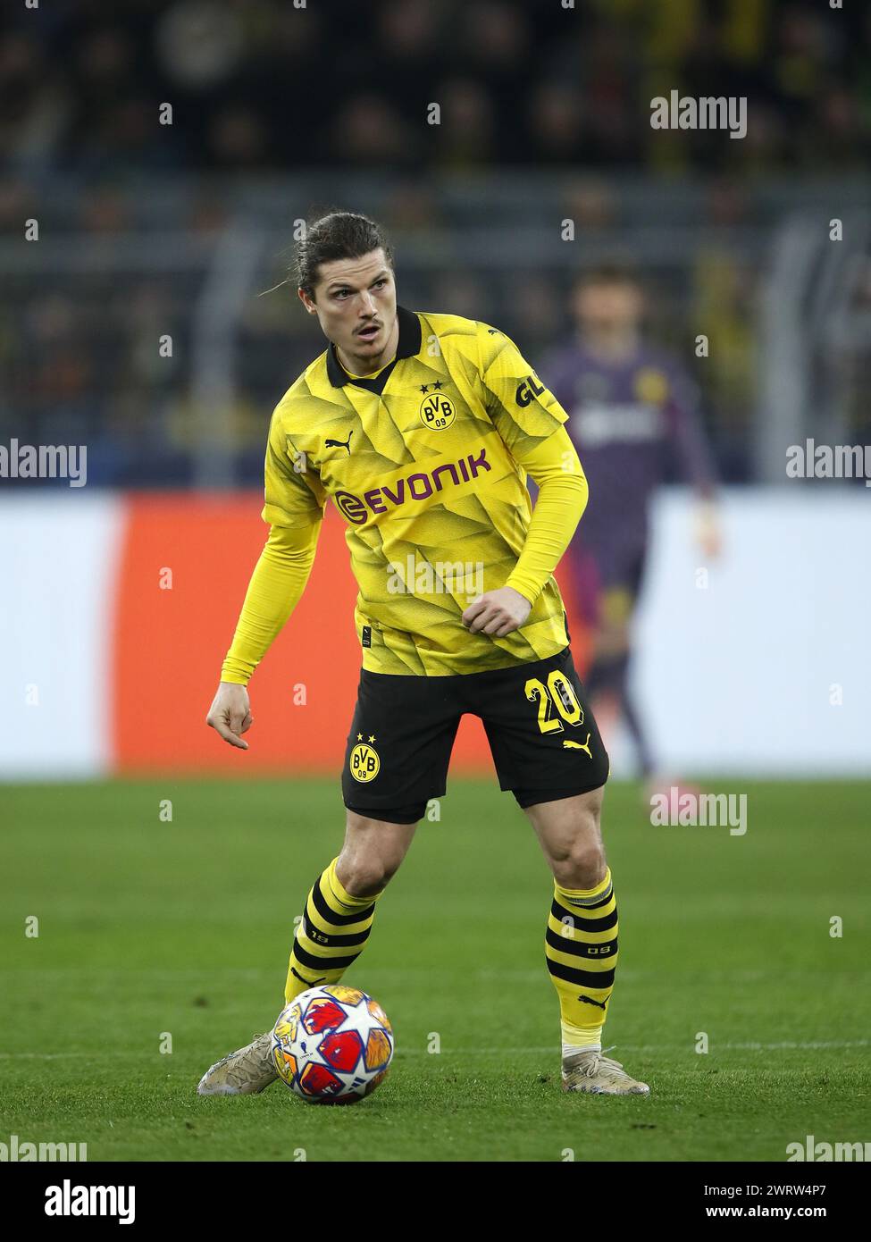 DORTMUND - Marcel Sabitzer of Borussia Dortmund during the UEFA ...