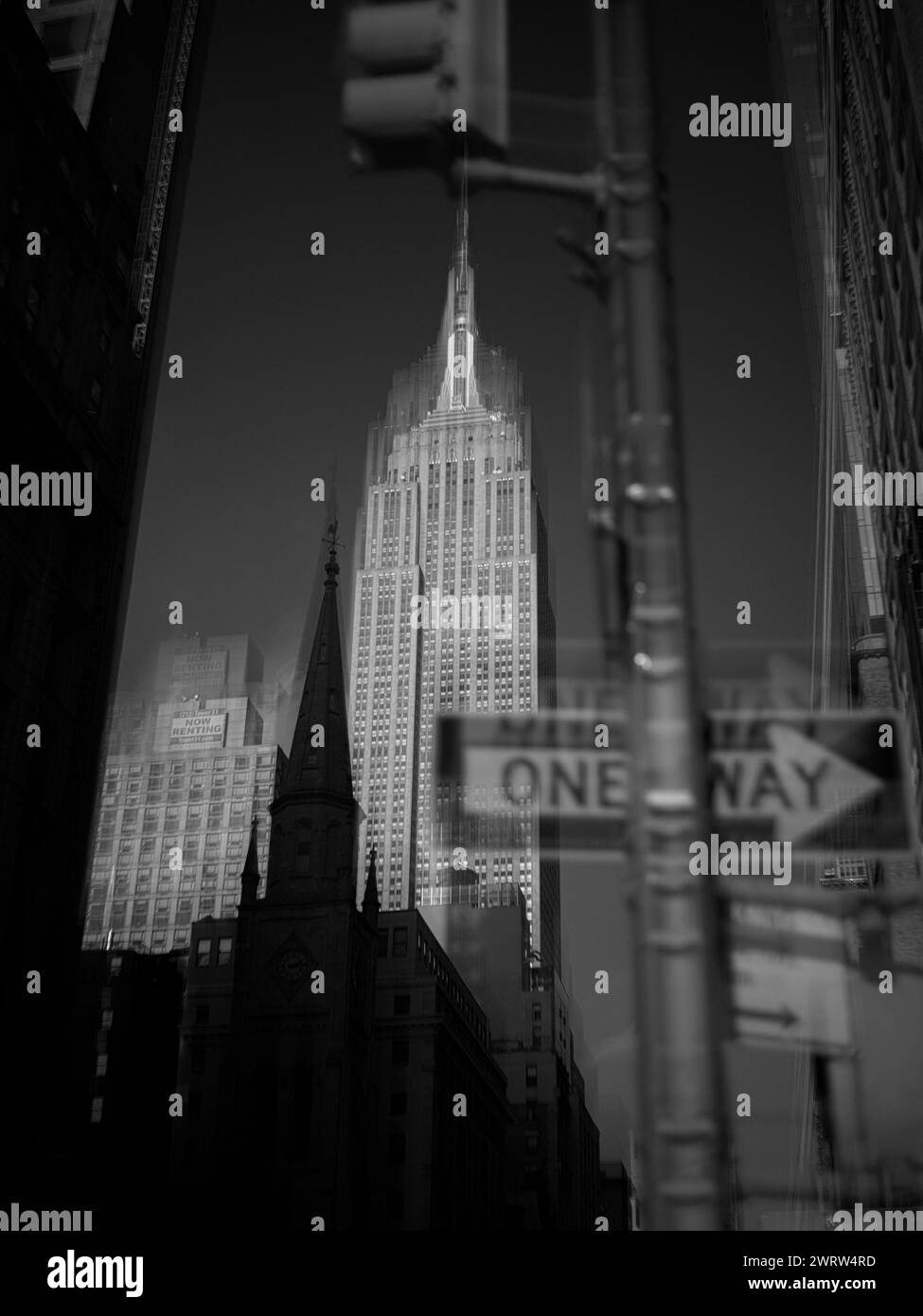 Skyscraper buildings Black and White Stock Photos & Images - Alamy