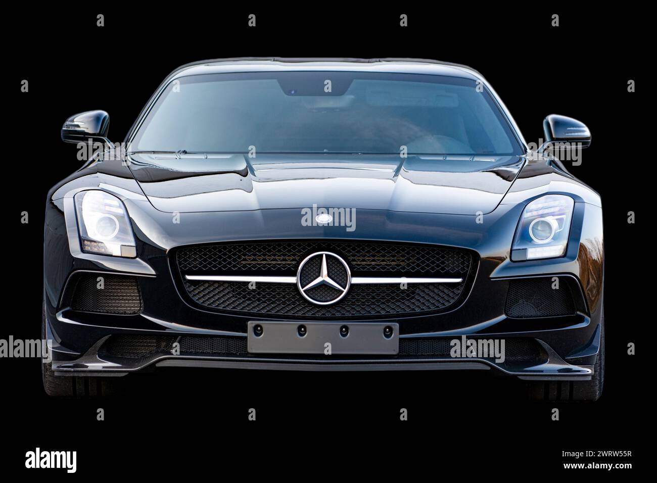 Schwarze Serie Front Stock Photo - Alamy