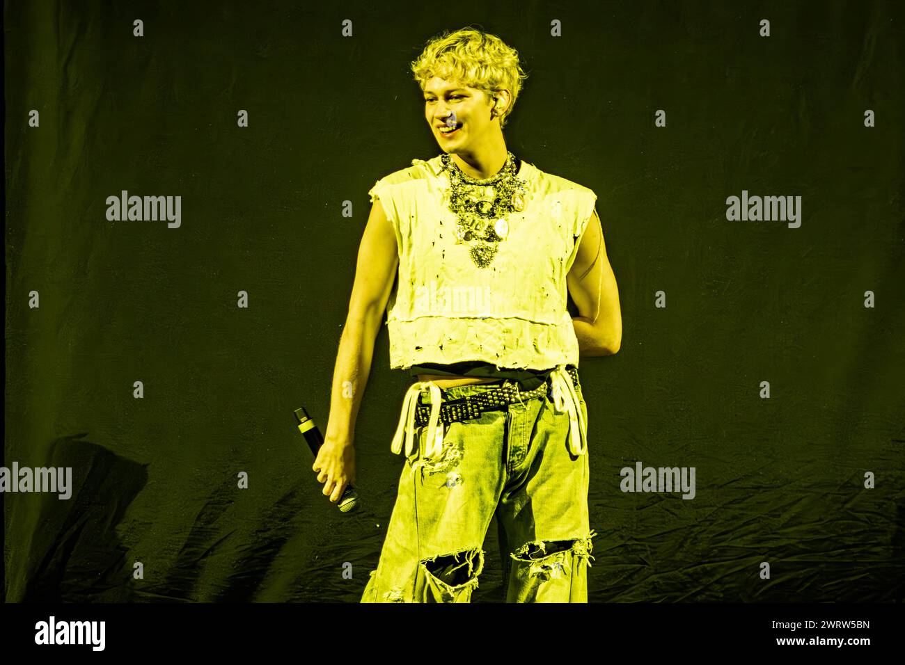 Milan Italy. 13th March 2024. The Polish singer-songwriter Jan ...