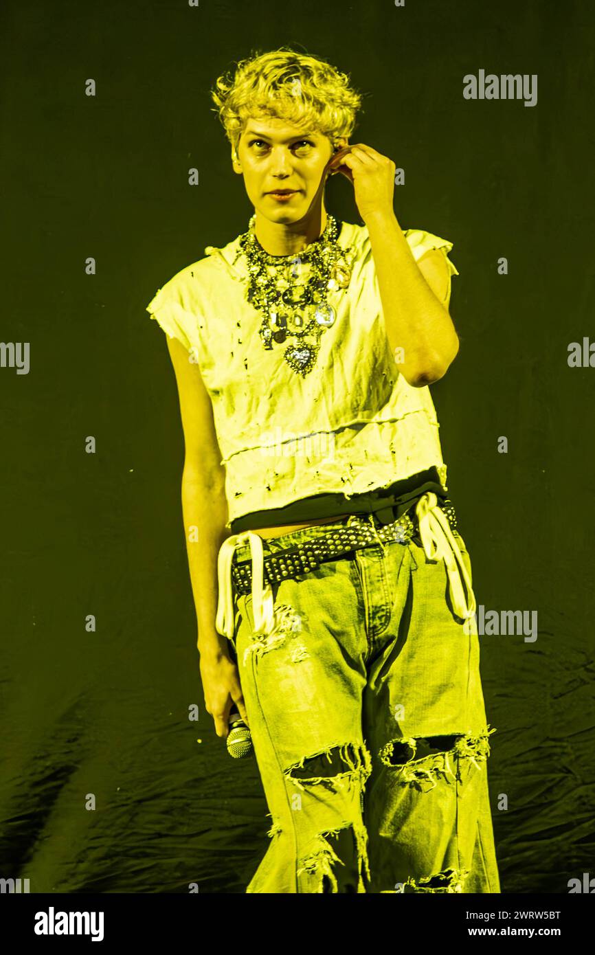 Milan Italy. 13th March 2024. The Polish singer-songwriter Jan ...