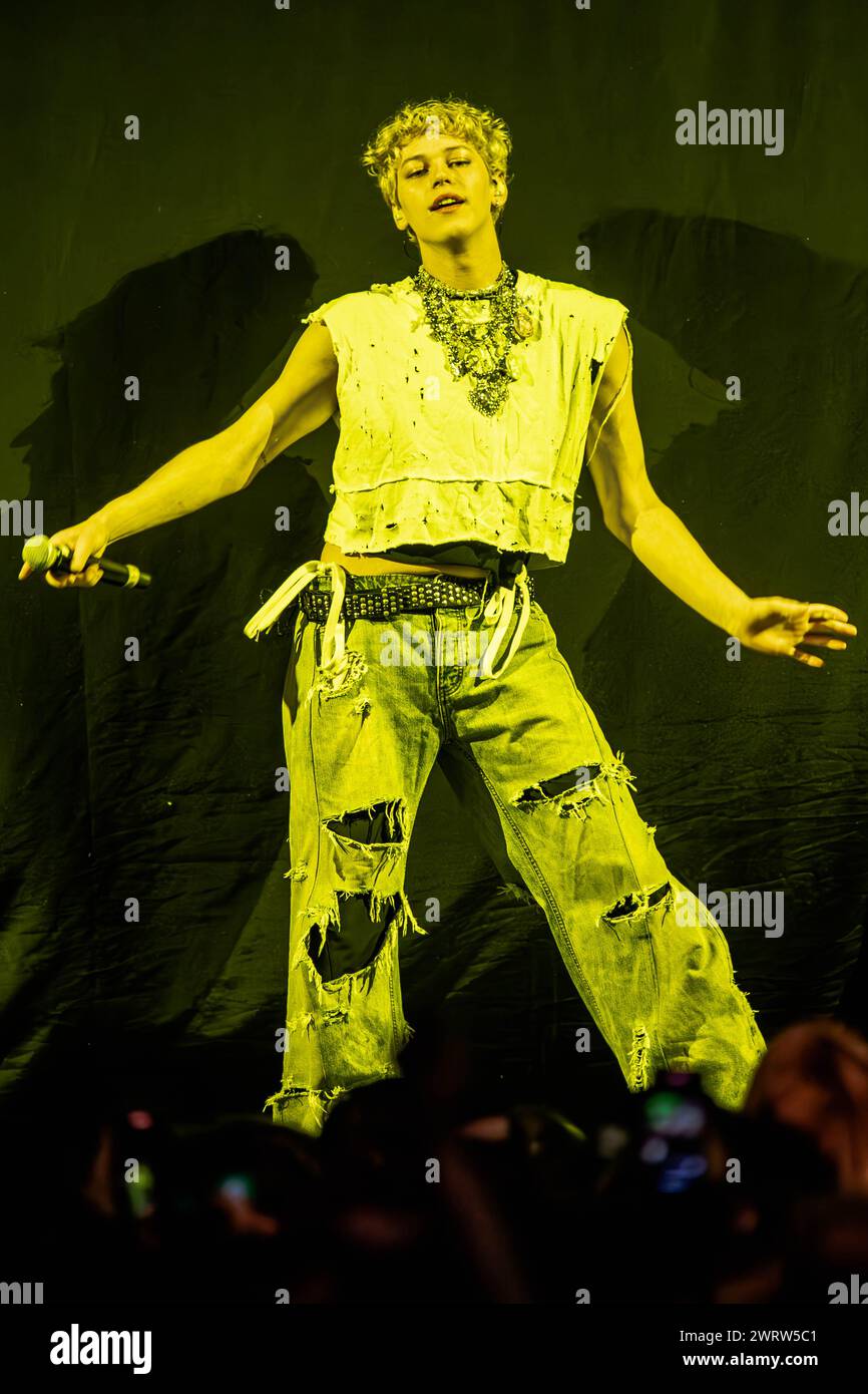 Milan Italy. 13th March 2024. The Polish singer-songwriter Jan ...