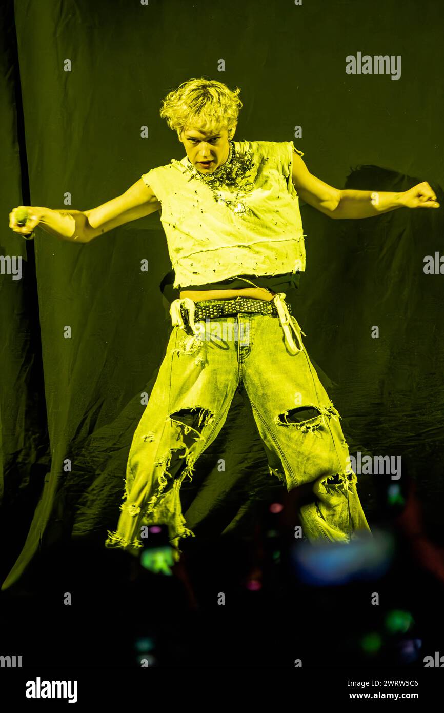 Milan Italy. 13th March 2024. The Polish singer-songwriter Jan ...