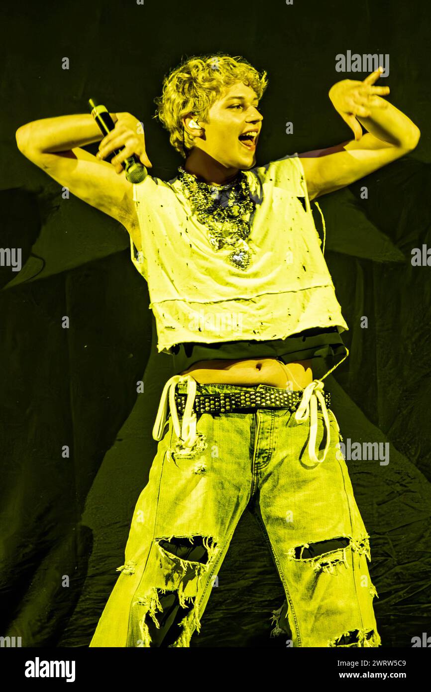 Milan Italy. 13th March 2024. The Polish singer-songwriter Jan ...