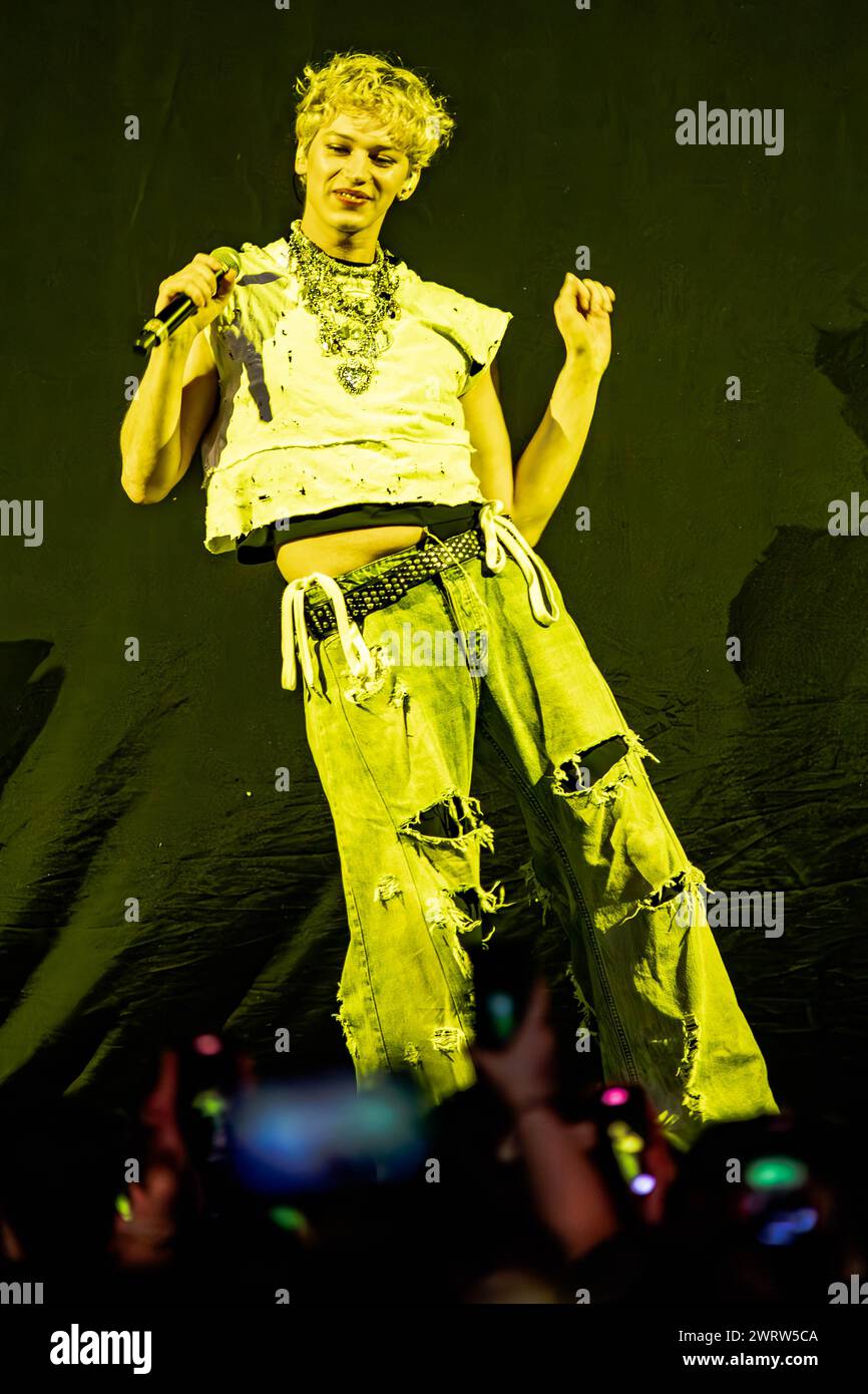 Milan Italy. 13th March 2024. The Polish singer-songwriter Jan ...