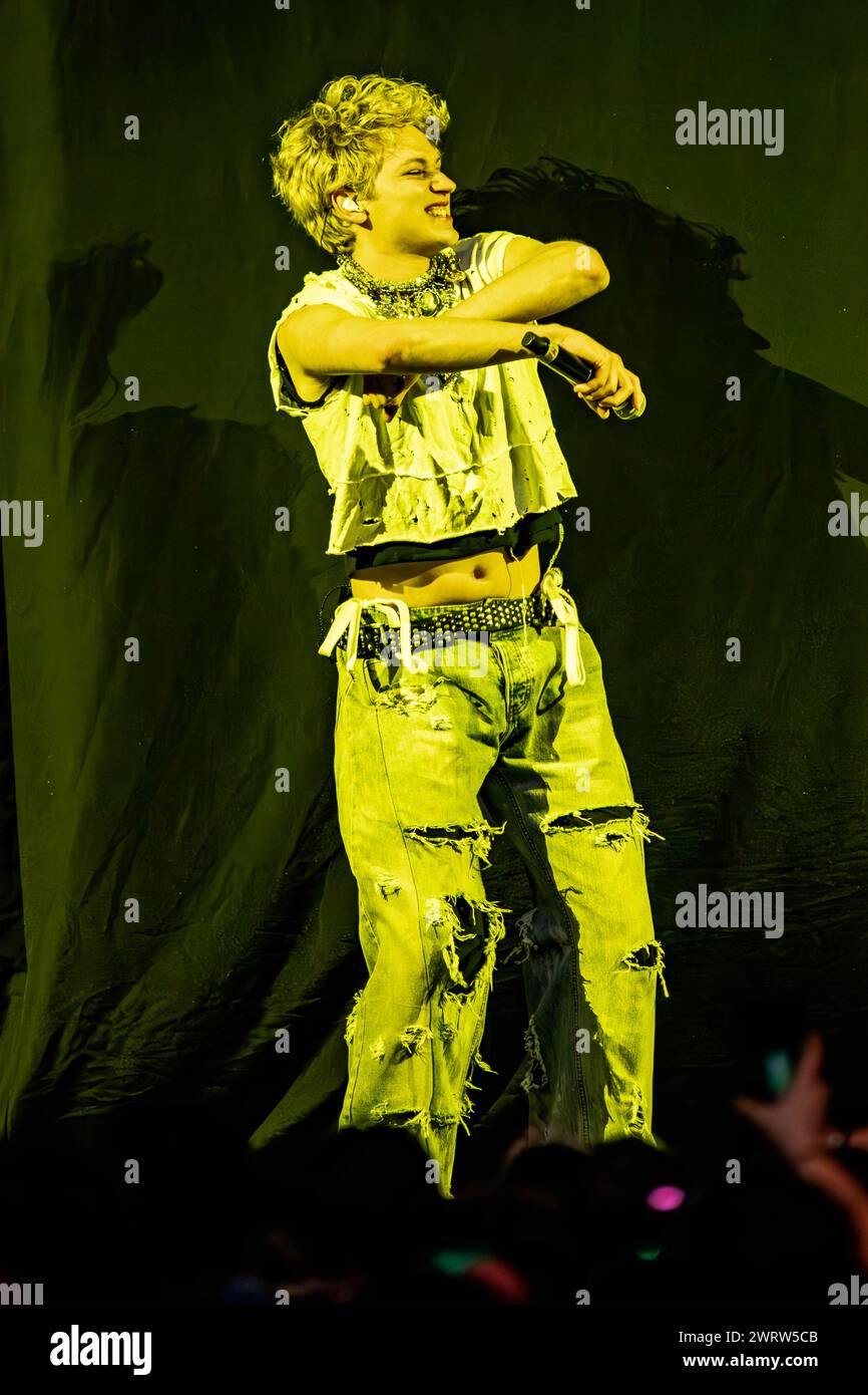 Milan Italy. 13th March 2024. The Polish singer-songwriter Jan ...