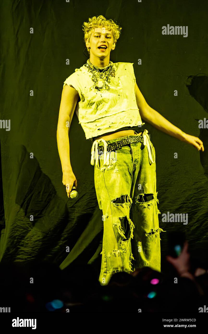 Milan Italy. 13th March 2024. The Polish singer-songwriter Jan ...