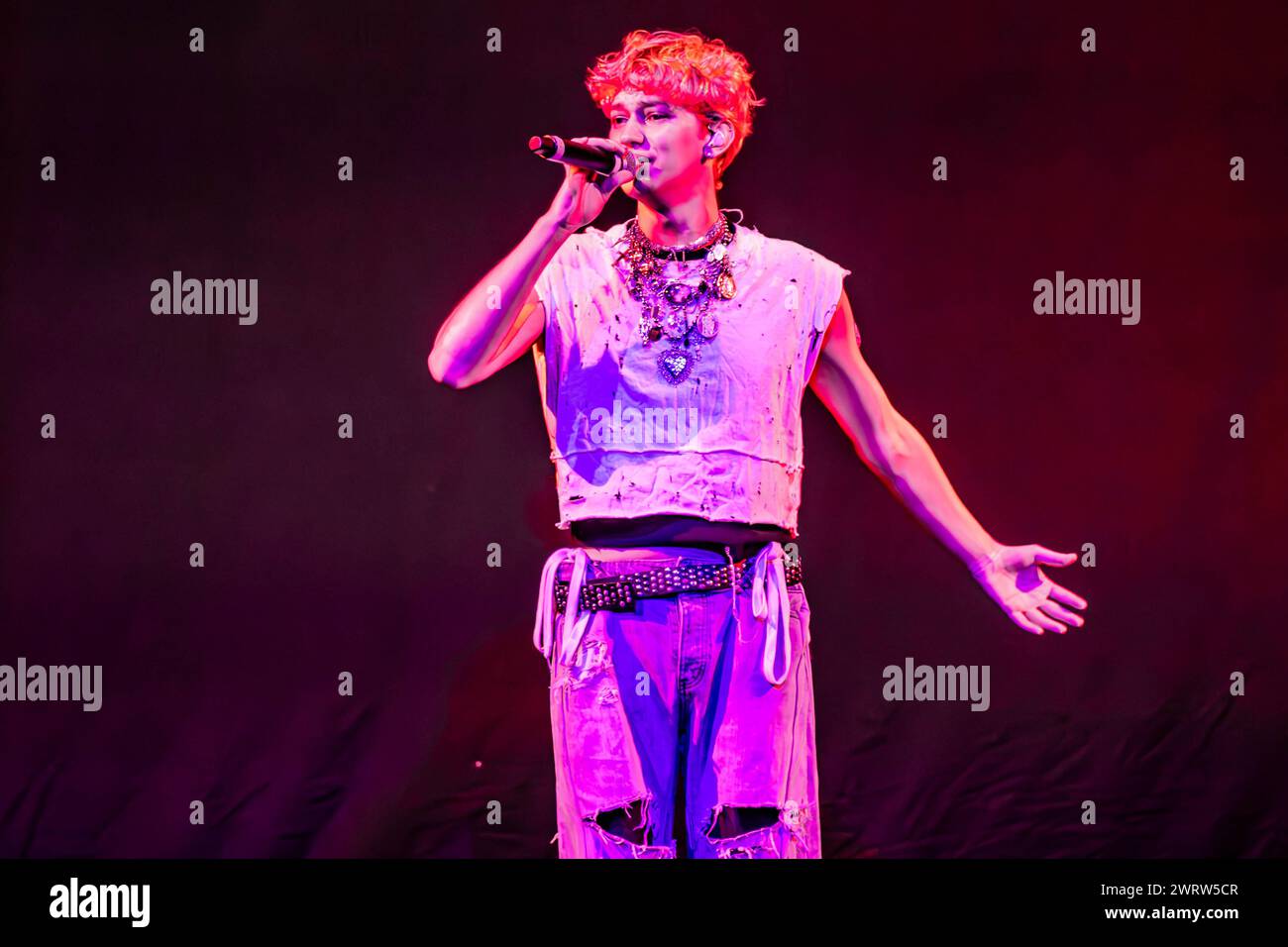 Milan Italy. 13th March 2024. The Polish singer-songwriter Jan ...