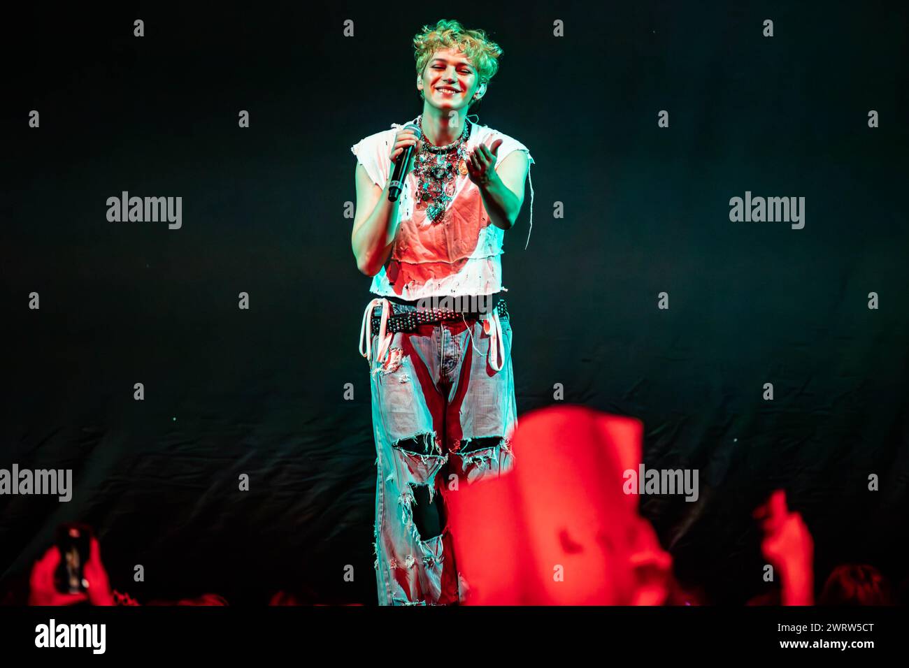 Milan Italy. 13th March 2024. The Polish singer-songwriter Jan ...