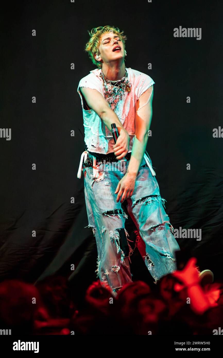 Milan Italy. 13th March 2024. The Polish singer-songwriter Jan ...